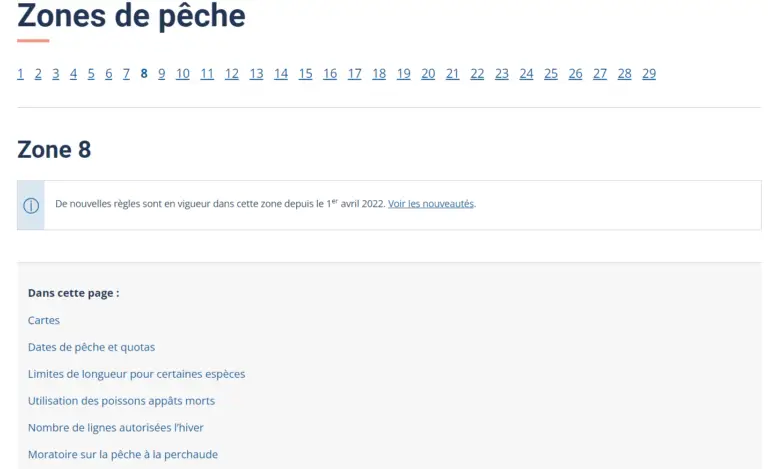 Guide de la réglementation de la pêche au Québec (2025) - Pêche 101